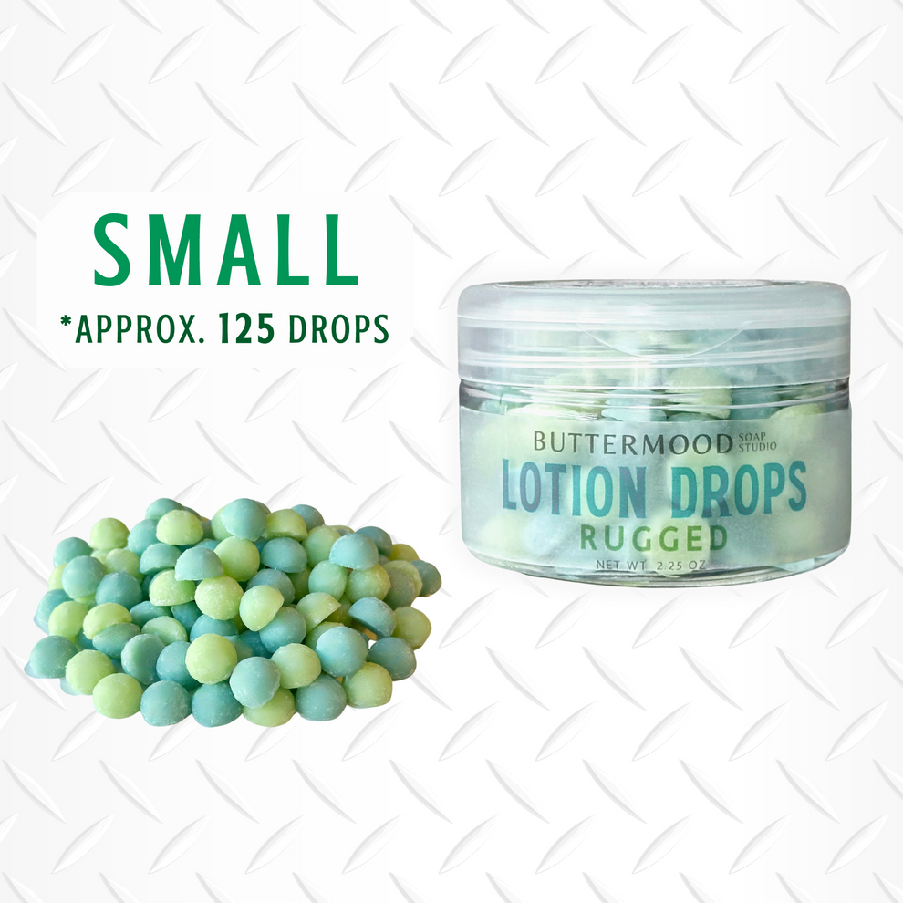 Rugged - Lotion Drops™ – Buttermood Soap Studio